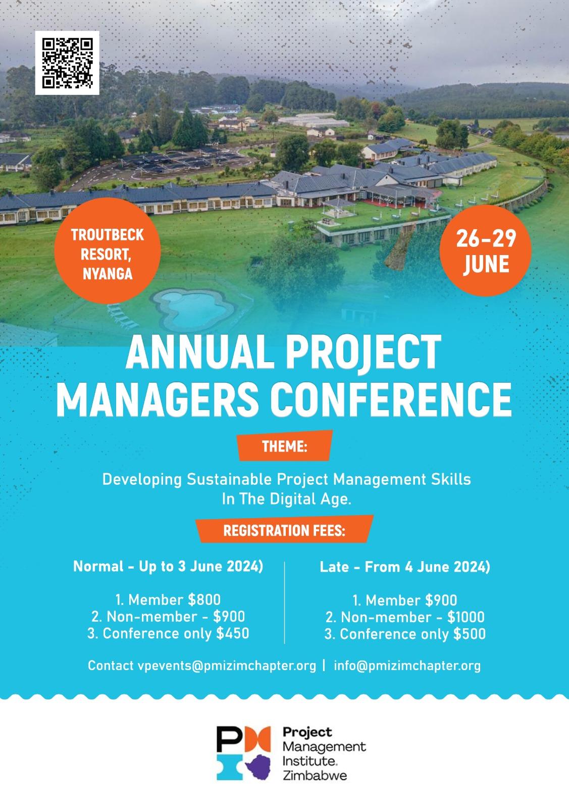 2024 PMI ZIMBABWE CHAPTER ANNUAL CONFERENCE | PMI Zimbabwe